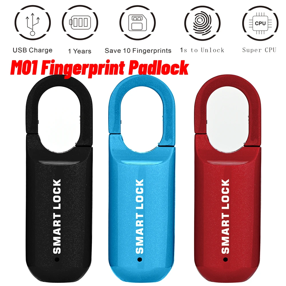 Fingerprint-Padlock-USB-Cabinet-Dormitory-Anti-Theft-USB-Smart-Cabinet ...