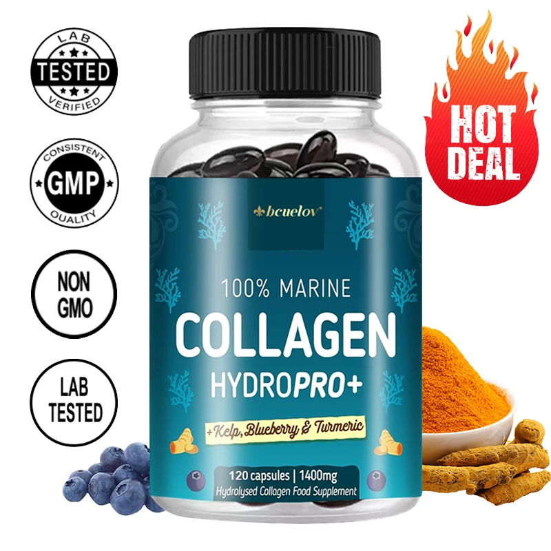 Hydrolyzed-Marine-Collagen-HYDROPRO-supports-skin-and-joint-hair-and ...