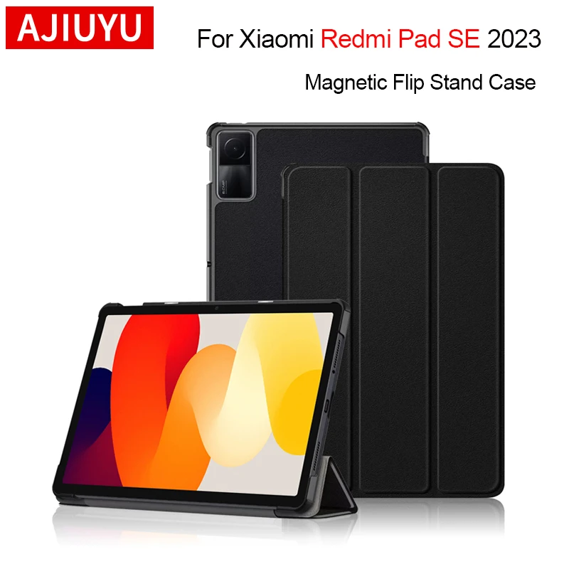 AJIUYU-Case-For-Xiaomi-Redmi-Pad-SE-11-2023-Magnetic-Flip-Leather ...