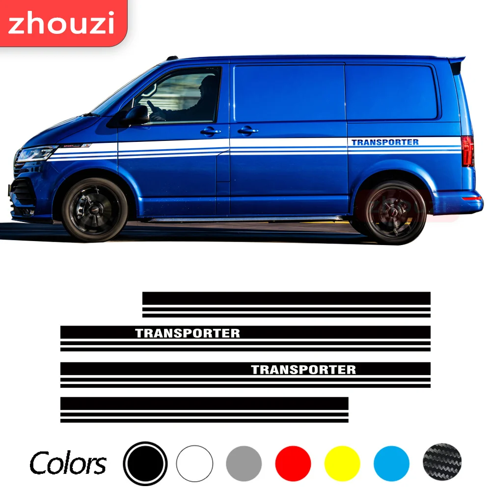 Car-Sticker-For-VOLKSWAGEN-VW-TRANSPORTER-T4-T5-T6-CAMPER-SIDE-VAN ...