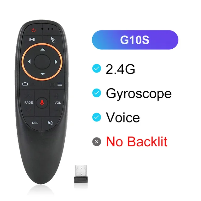 VONTAR G10 G10S Pro Voice Remote Control 2.4G Wireless Air Mouse ...
