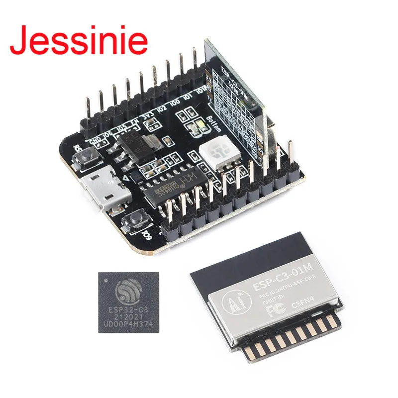 ESP-C3-01M 4M WiFi Bluetooth-compatible ESP32-C3M ESP32-C3 Dual-mode Wireless Module ESP-C3-01M ...