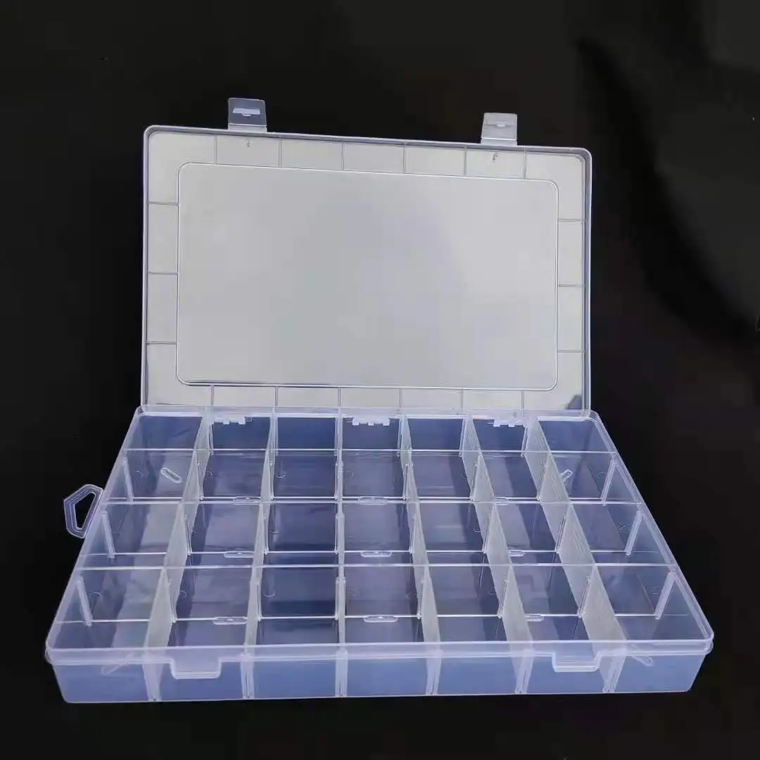 Large-Removable-28-Grid-Plastic-Storage-Box-Stationery-Fishing-Gear ...