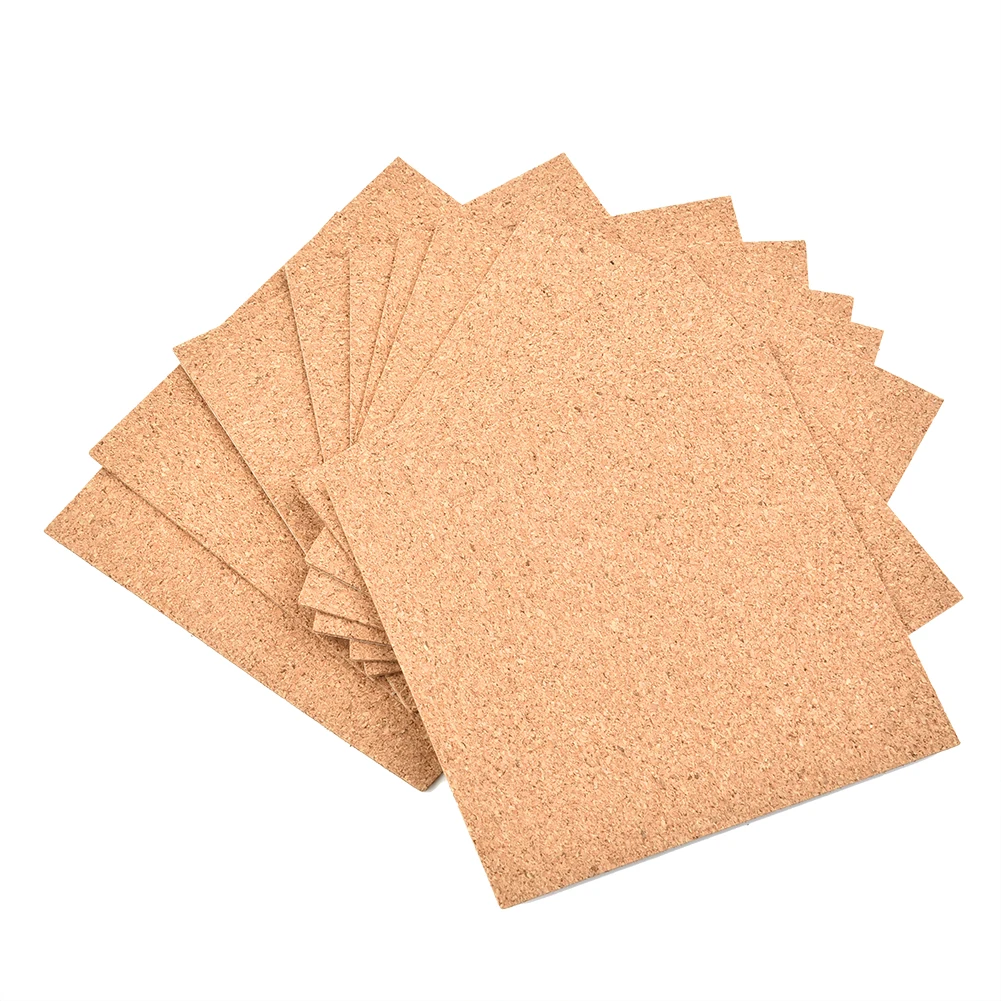 Durable-High-Quality-Practical-Cork-Mat-For-Home-10Pcs-Backing-Bar ...