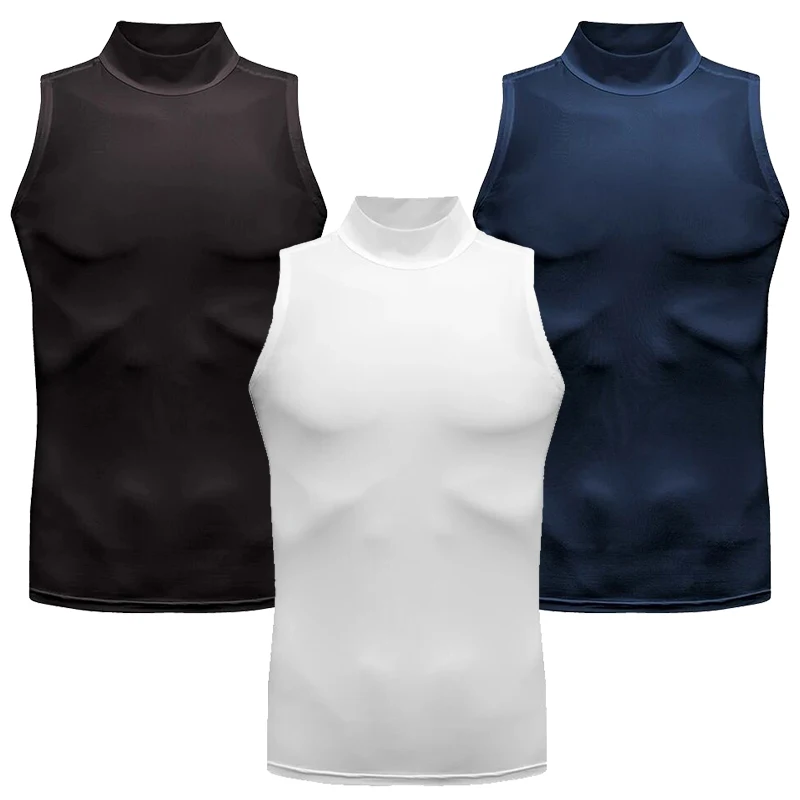 Custom-Logo-Running-Basketball-Tank-Top-Men-s-Athletic-Compression ...