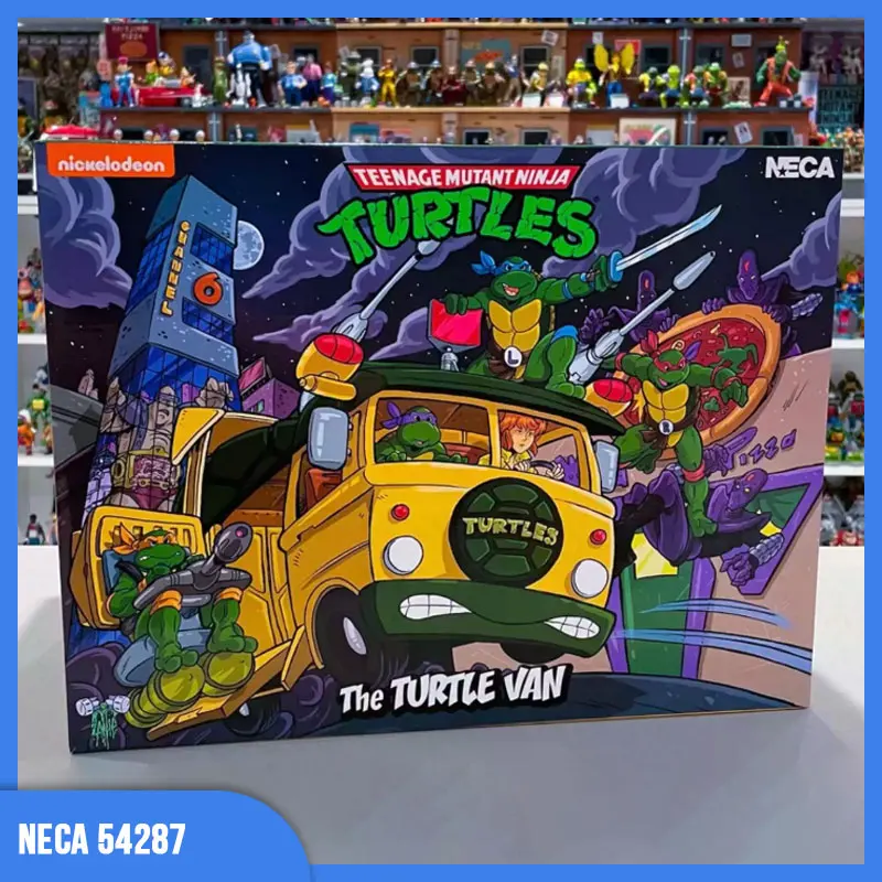 Original-NECA-54287-Turtles-Car-NECA-2023-Sewer-Scene-Figures-Movable ...