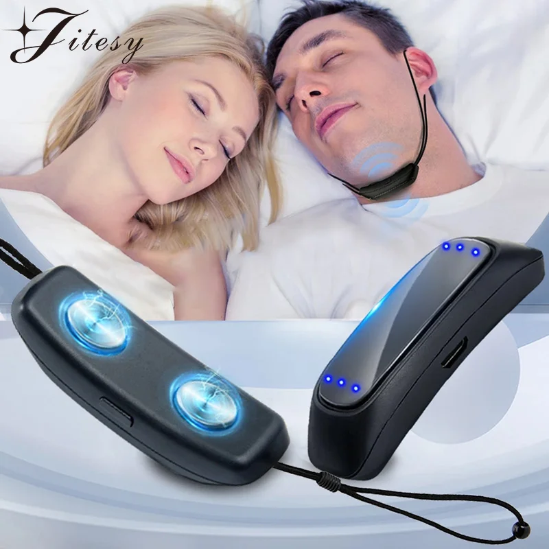 Anit-Snoring-Device-Smart-Throat-Pulse-Electric-EMS-leep-Apparatus ...