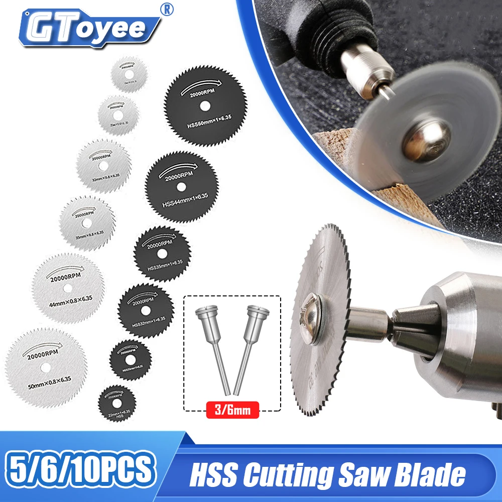 5-6-10pcs-Diamond-Cutting-Discs-40-Teeth-Metal-Saw-Blade-Metal-for ...