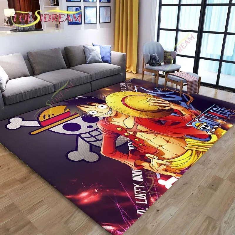 One Piece Ace Luffy Carpets for living room Rugs for Bedroom | One ...