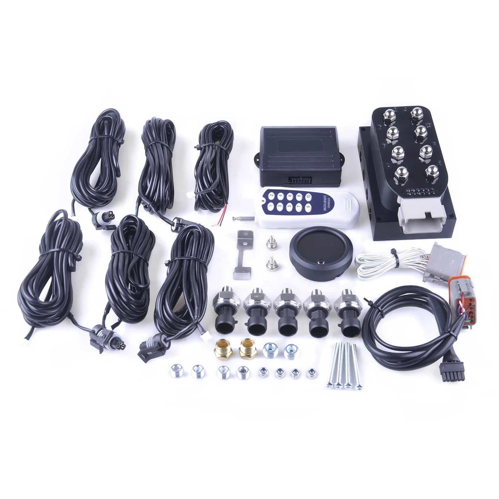 Universal 12v Solenoid Valveblock Air Ride Suspension With Remote ...