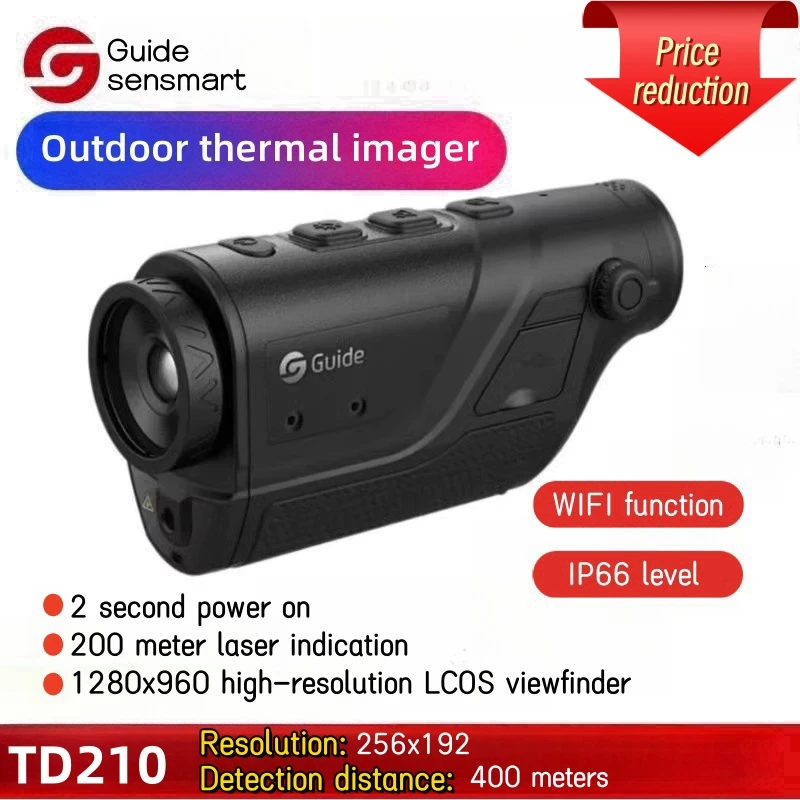 Guide-TD210-handheld-thermal-imaging-camera-thermal-hunting-monocular ...