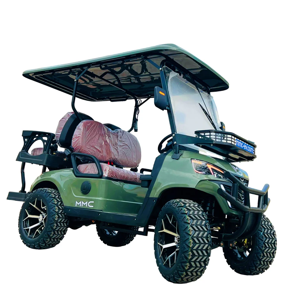 4-Wielaandrijving-Golf-Buggy-Auto-Nieuwe-Elektrische-Jacht-Golfkar-Te ...