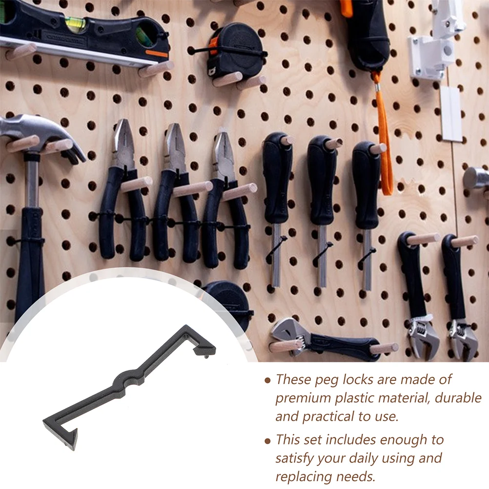 Plastic Pegboard Locks