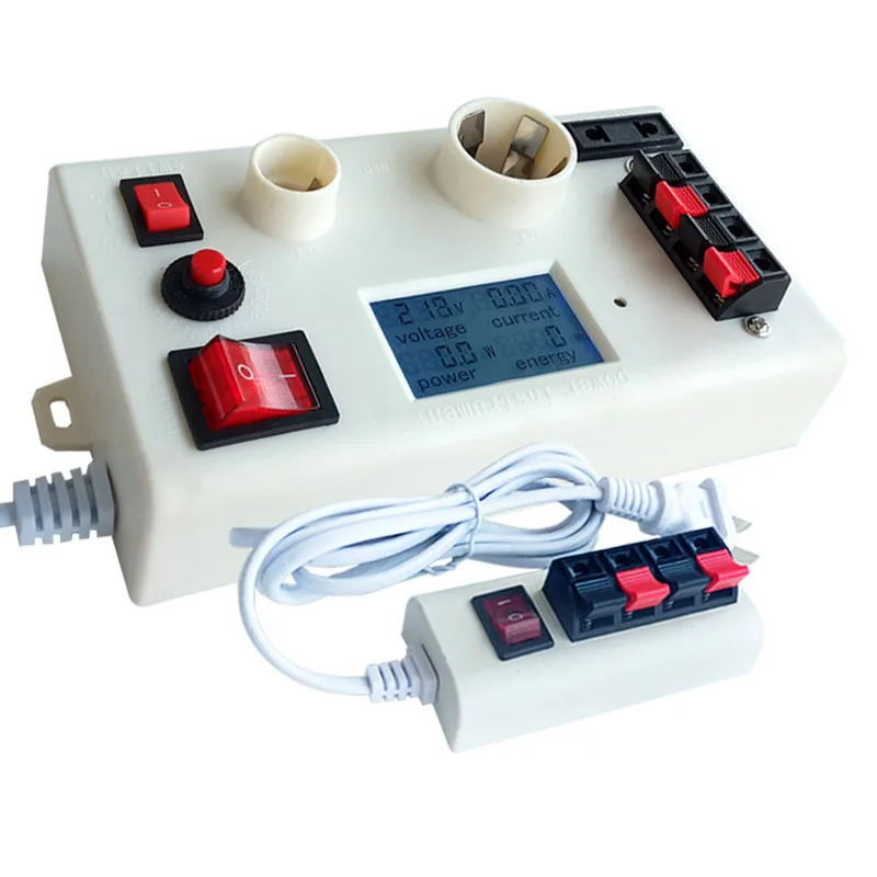 Multifunction Light Test Kit with Clips and Switch - tech.diydynamic.com