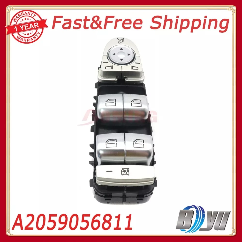 A2059056811 Car Power Window Control Master Switch For Mercedes-Benz ...