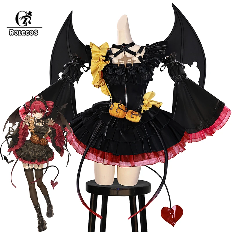 ROLECOS Kasane Teto Devil Cosplay Costume Kasane Teto Costume Women ...