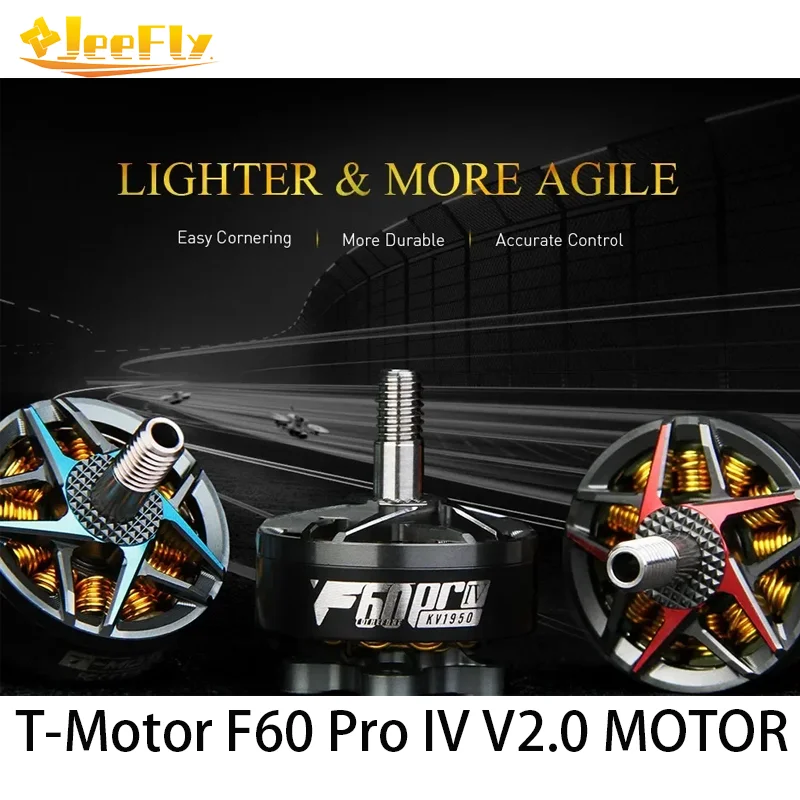 T-Motor F60 Pro IV V2.0 1750KV 1950KV 2550KV 4-6S Brushless Motor for ...