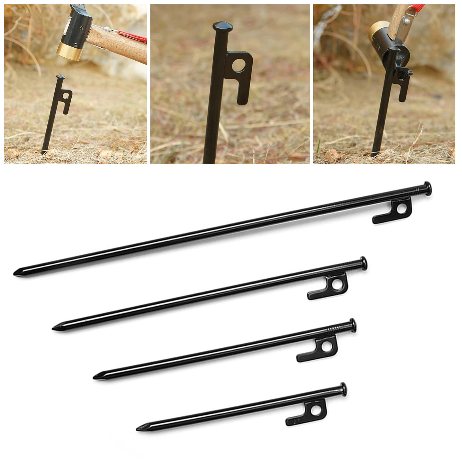 4-pieces-Multiuse-Heavy-Duty-Tent-Stakes-Metal-Awning-Anchor-Tarp-Pegs ...