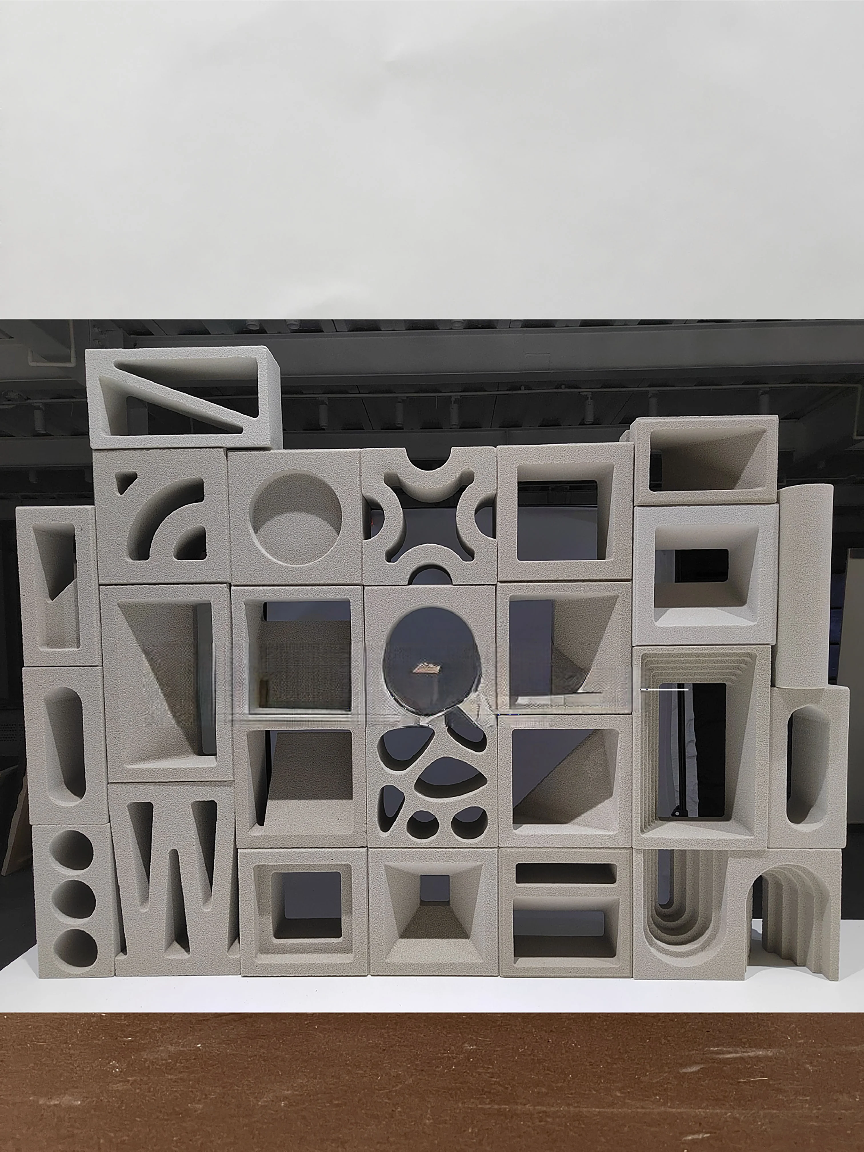 Foamed-ceramic-components-cement-hollow-bricks-partition-walls ...