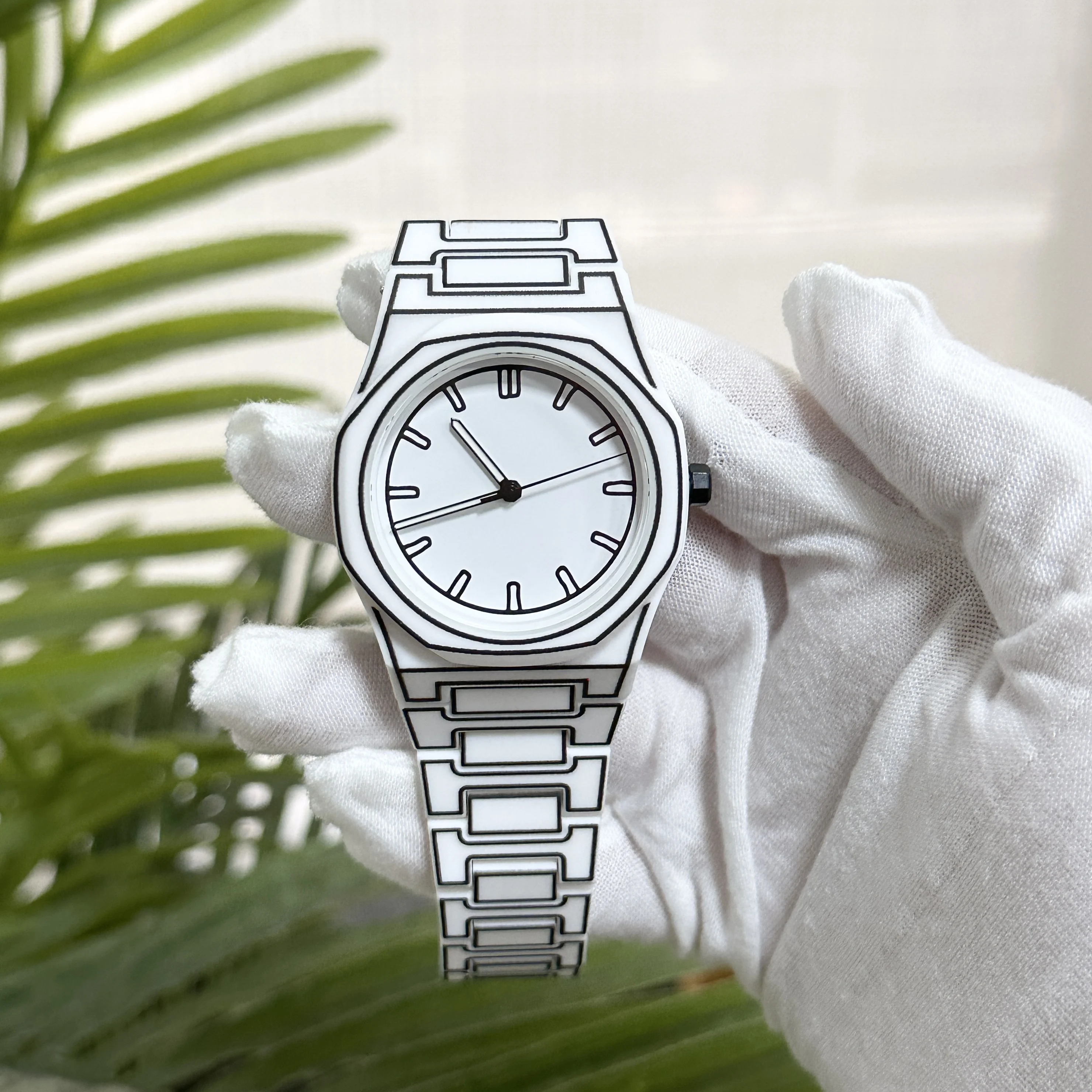 Minimalist-men-s-quartz-watch-fashion-sketch-creative-design-casual ...