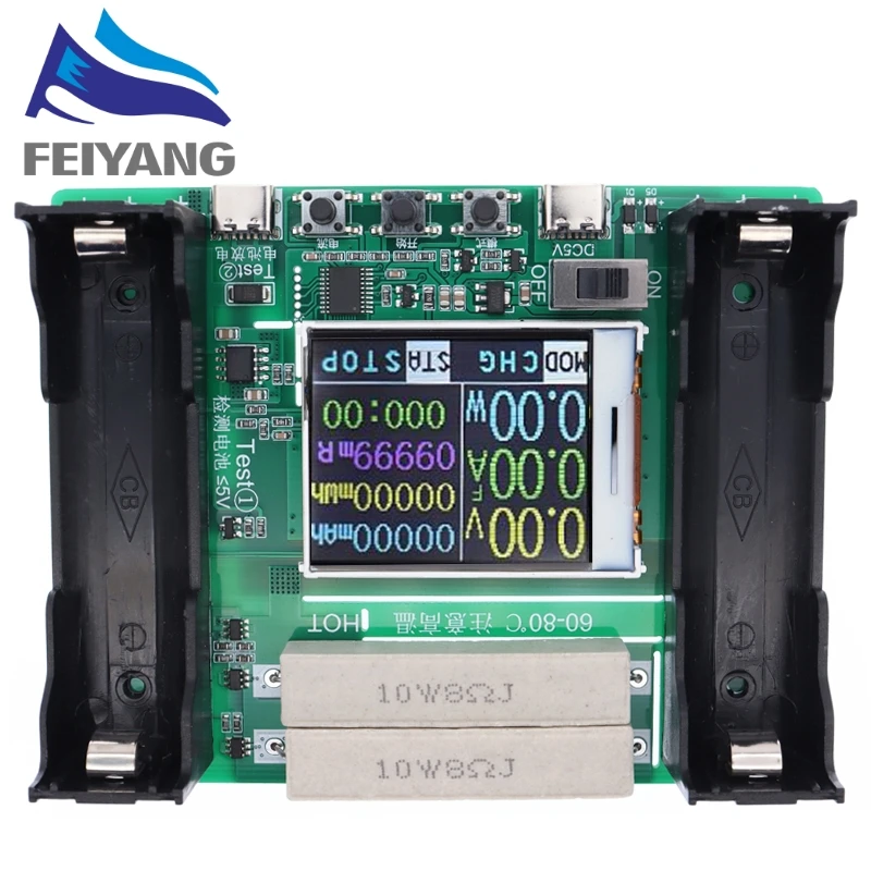 Sm Type-c Lcd Display Battery Capacity Tester Mah Mwh Lithium Battery ...