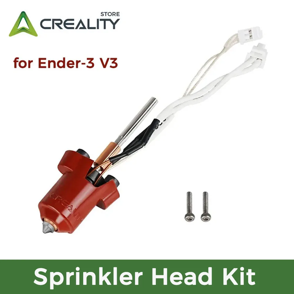 Creality-Sprinkler-Head-Kit-Red-Integrated-Nozzle-Ceramic-Heating-Head ...