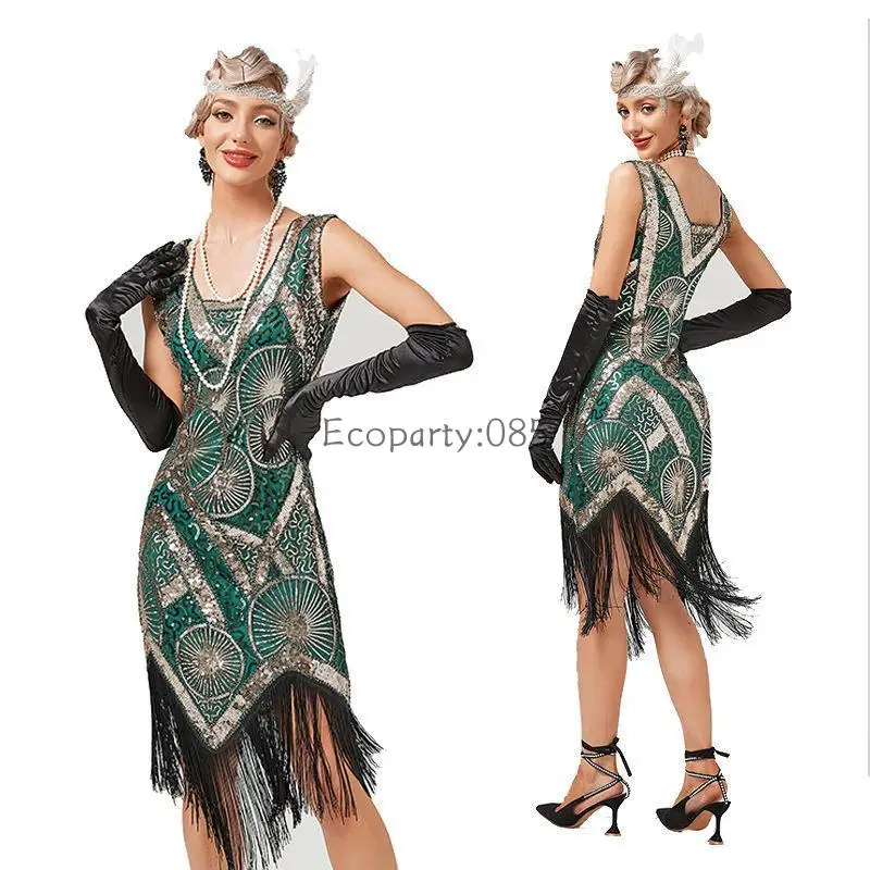 Vintage Dresses 1920s Flapper Dress