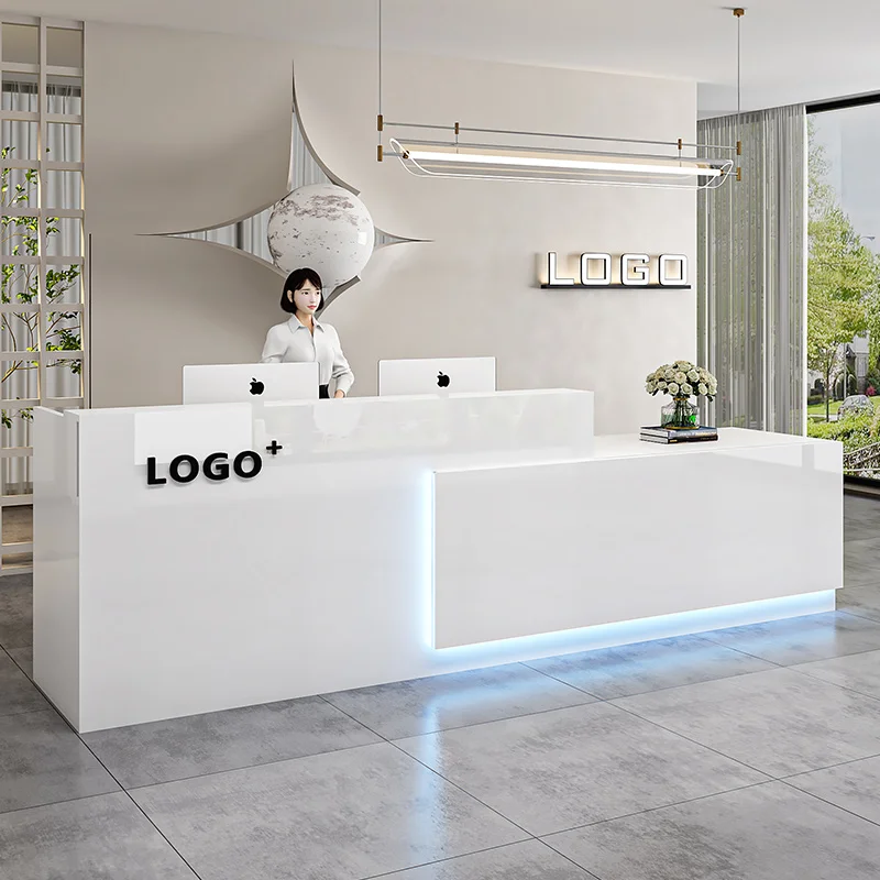 Salon Beauty Reception Desks Luxury Cashier Decor Unique Reception ...