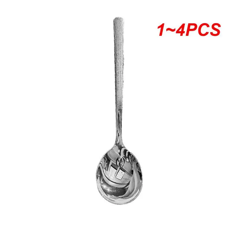 1-4PCS-Hot-Pot-Spoon-Durable-Easy-To-Clean-Kitchen-Tools-Hammered-Spoon ...