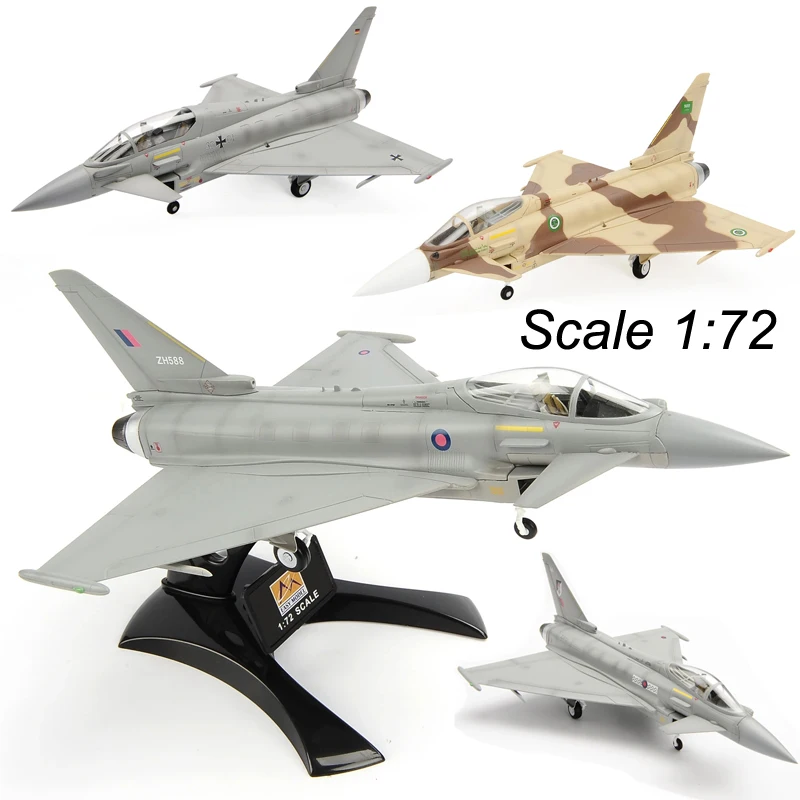 1-72-Aircraft-EF-2000-Eurofighter-Fighters-Airplanes-Model-Display ...