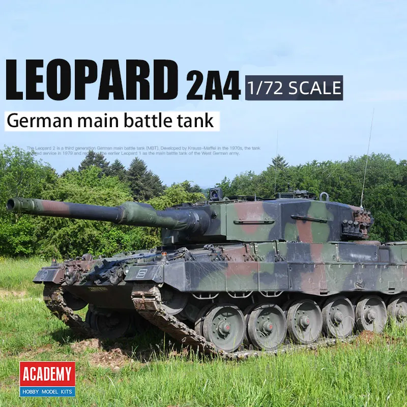 Academy-Assembled-Model-Kit-13428-German-Leopard-2A4-Main-Battle-Tank-1 ...