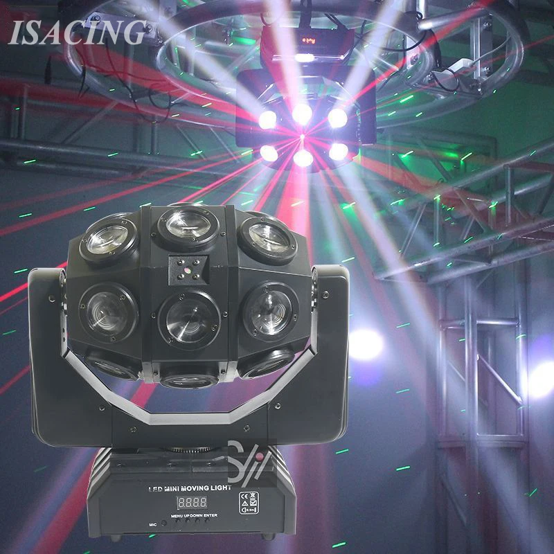 LED-Bee-Eye-Moving-Head-Light-18X12W-RGBW-4in1-Professional-Stage-Light ...