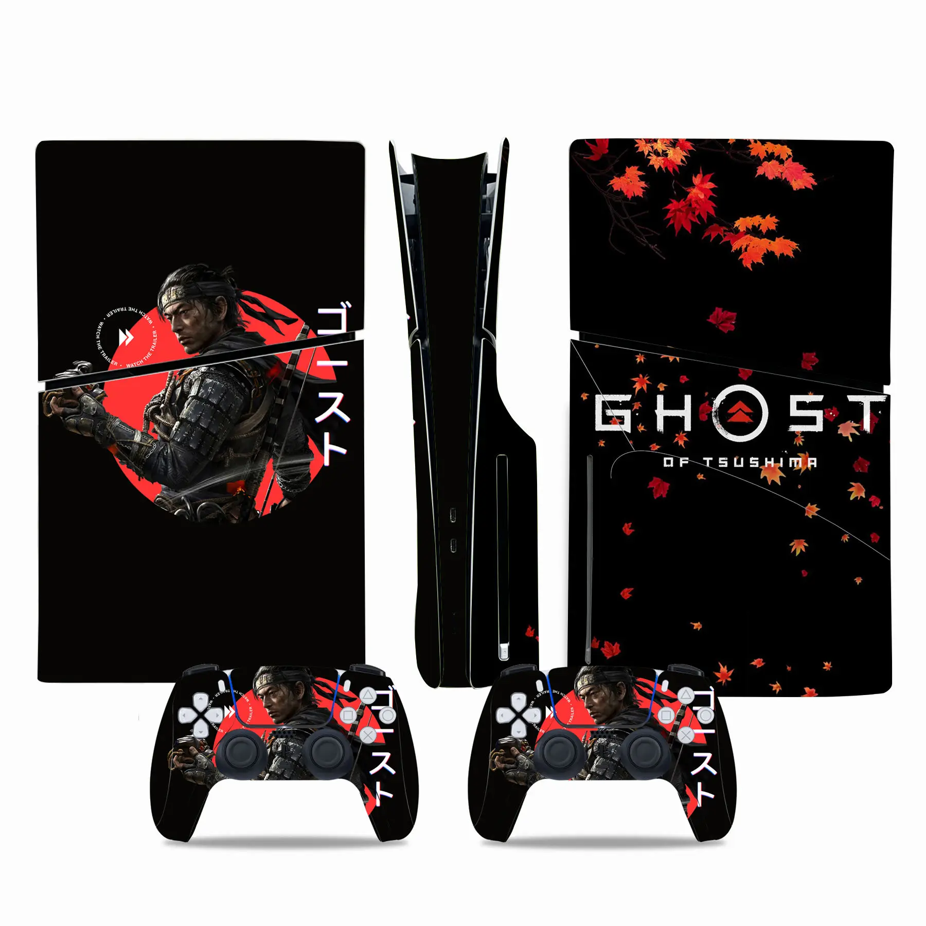 Ghost-of-Tsushima-Game-PS5-Slim-Disc-Skin-Sticker-Decal-Cover-for ...