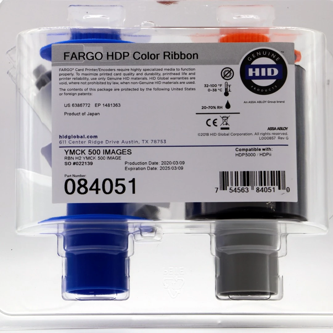 Fargo Hdp5000 Printer Ribbons | Fargo Hdp5000 Color Ribbon | Card ...