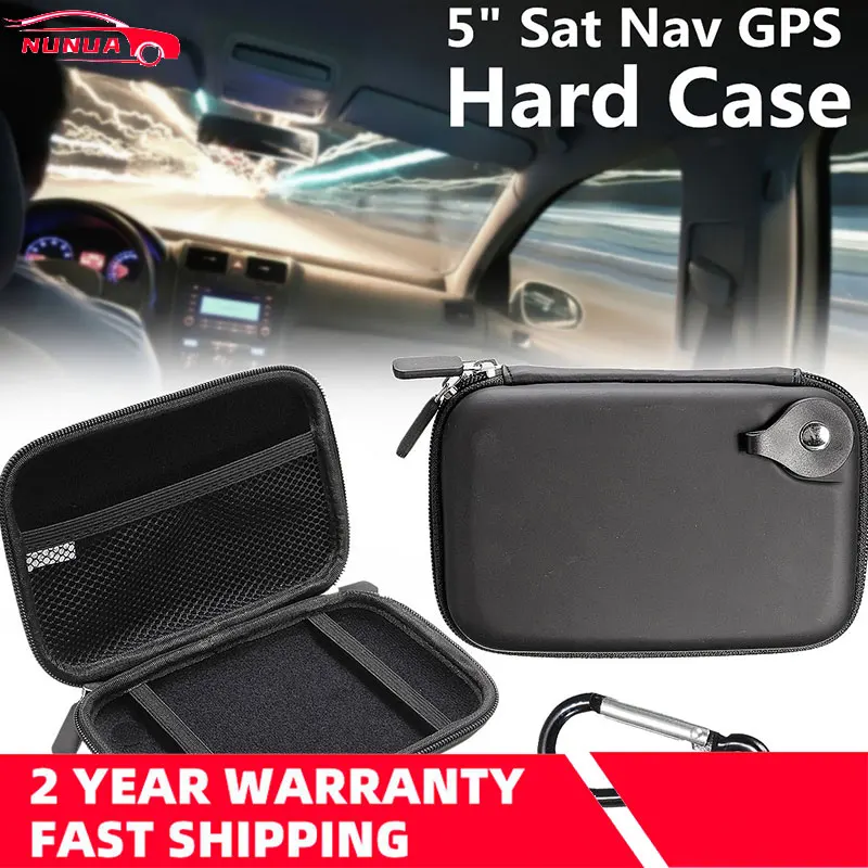 5/6 inch Car Waterproof GPS Hard Carrying Case Cover Sat Nav GPS ...