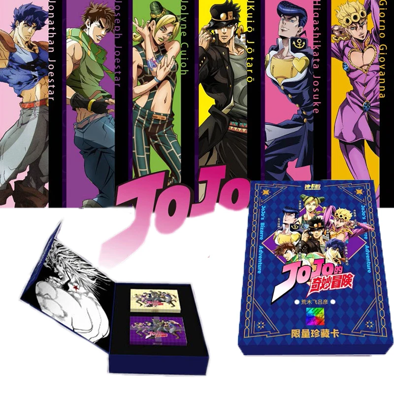 NEW Japanese Anime JoJo Bizarre Adventure jojo rare cards Characters ...