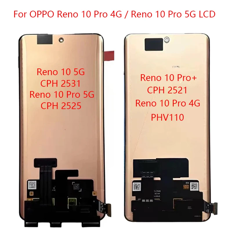 AMOLED-For-Oppo-Reno-10-Pro-LCD-Display-CPH2525-Display-Touch-Digitizer ...