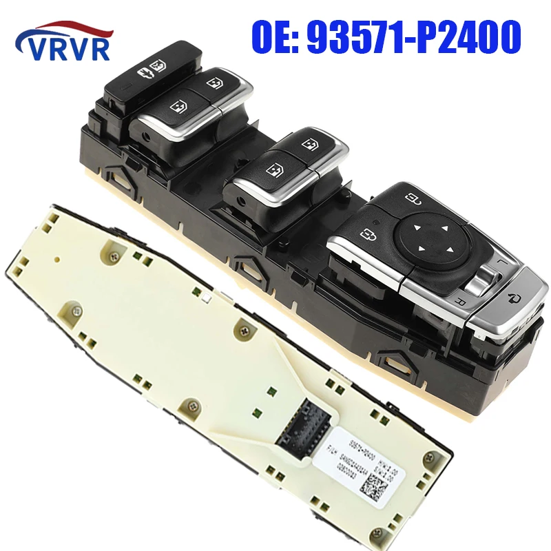 VRVR-93571-P2400-93571P240-Power-Master-Window-Switch-For-2020-2021-Kia ...