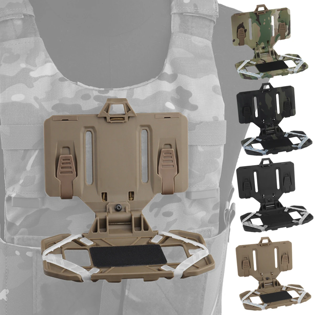 Military-Mobile-Phone-Rack-Tactical-Chest-Bag-Map-Case-Admin-Panel ...