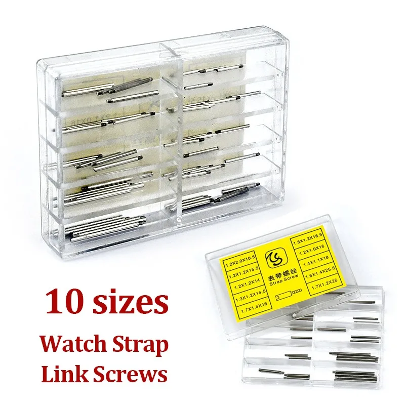 Watch-Strap-Link-Screws-for-Rolex-for-Seiko-10-Model-Stainless-Steel ...