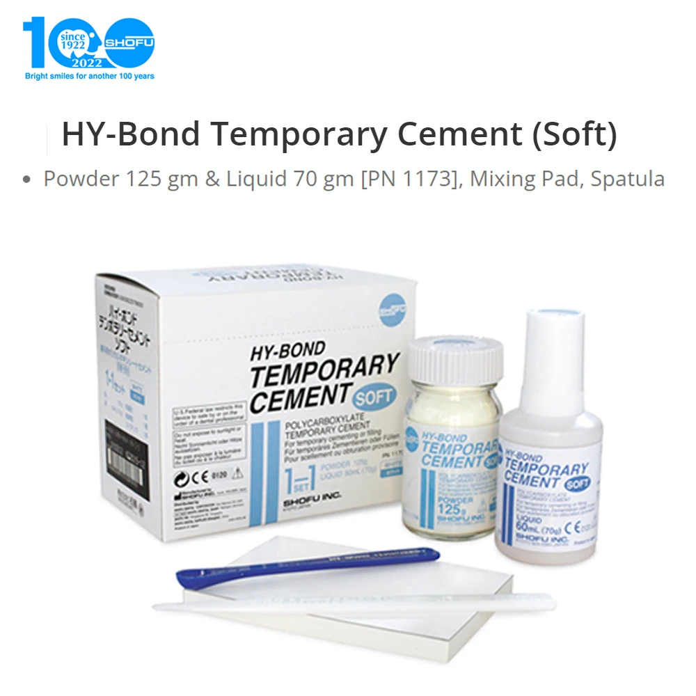 Dentistry-Materials-Shofu-Hybond-Temporary-Cement-Dental-Temp-Glue-For ...
