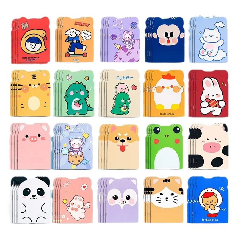 20pcs-Cartoon-Cute-Mini-Notebook-Portable-Small-Note-Diary-Children-s ...