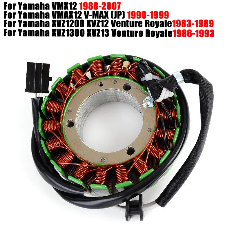 Stator Coil For Yamaha VMAX12 V-MAX (JP) VMX12 XVZ1200 XVZ1300 XVZ12 ...