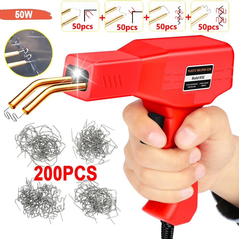 50W-Plastic-Welder-Heating-Fusion-Gun-4-Types-Wave-Flat-Staples-Car ...