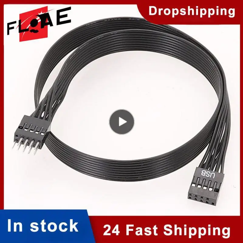 Dupont-Mini-USB-2-0mm-10Pin-Female-to-Dupont-USB-2-54mm-9Pin-Male-Power ...