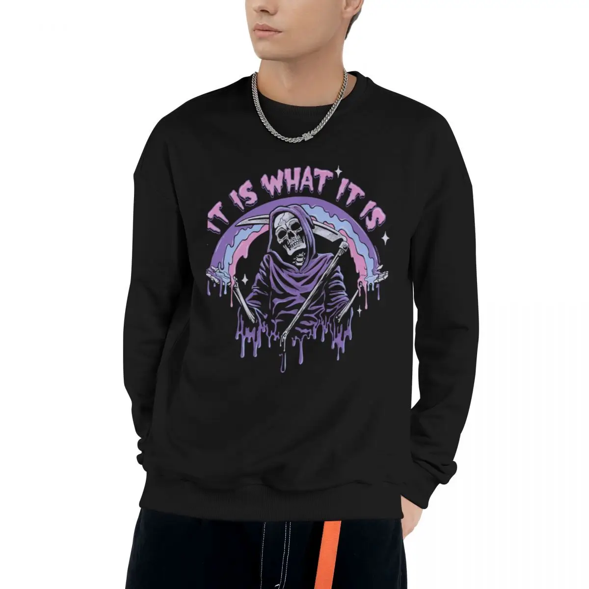 Death-It-Is-What-It-Is-Pastel-Goth-Grim-Reaper-Drip-Sweatshirts ...