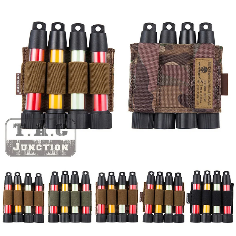 Emerson Glowing Light Stick Pouch Tactical Military MOLLE Belt ...
