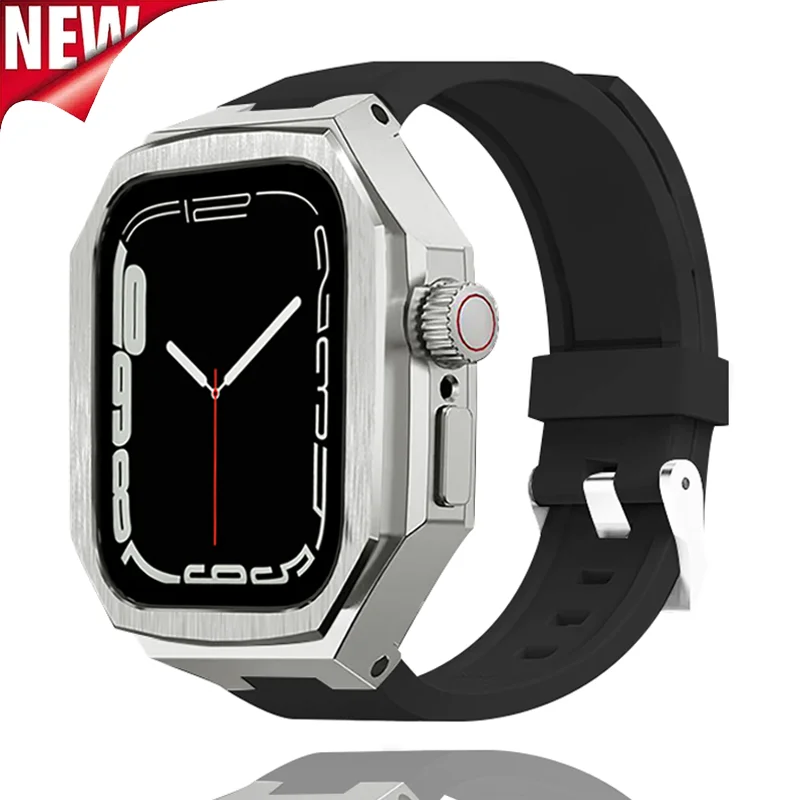 Luxury-Modification-Kit-For-Apple-Watch-10-42mm-46mm-Stainless-Steel ...