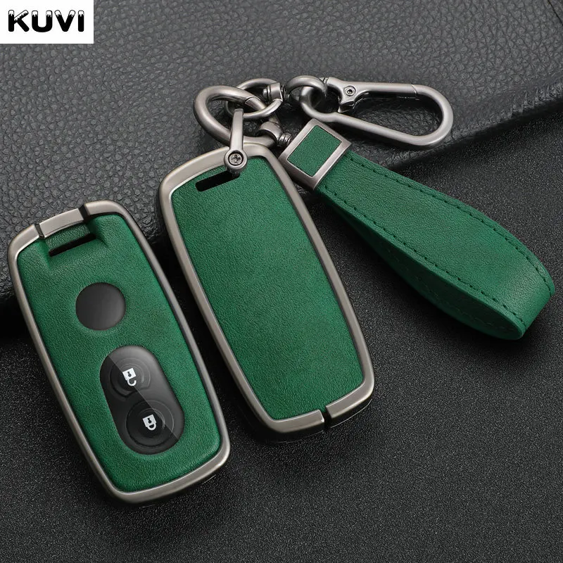 2-Button-Metal-Car-Key-Case-Cover-For-Suzuki-SX4-Swift-2007-2009-Grand ...