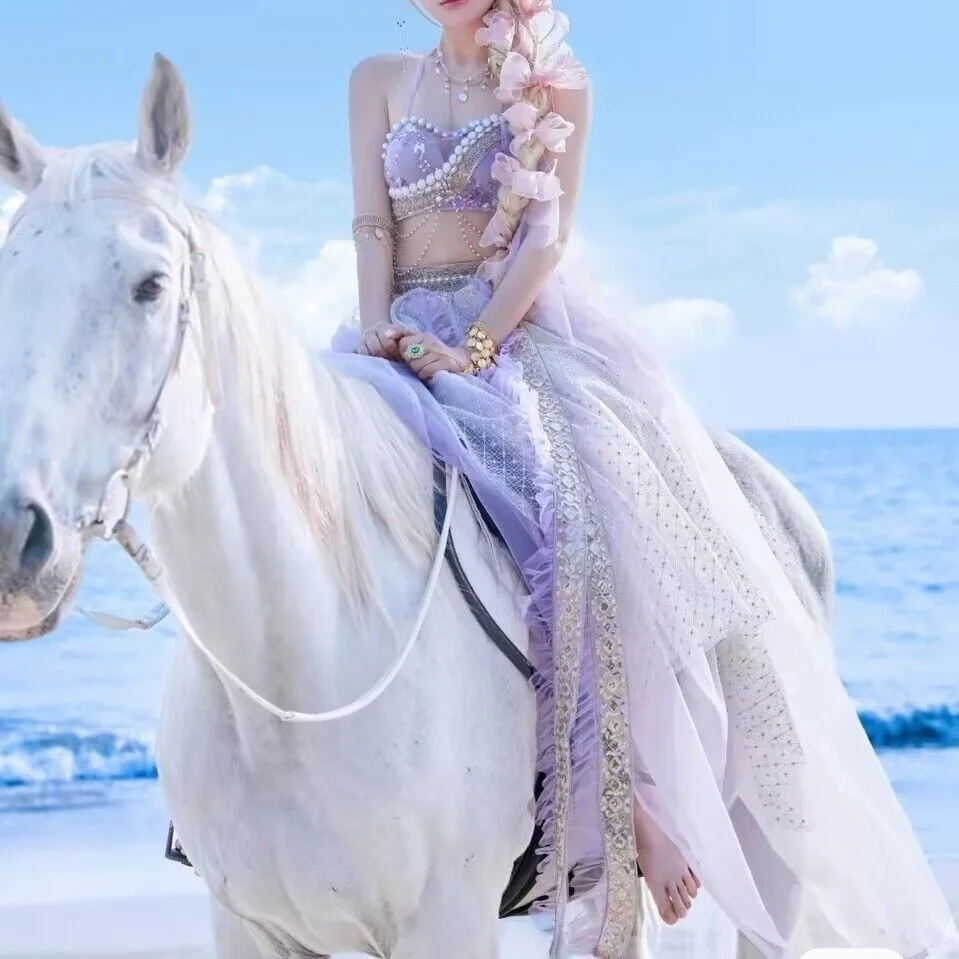 Feitian-Western-Region-Princess-Personal-Portrait-Exotic-Costume-Cloak ...